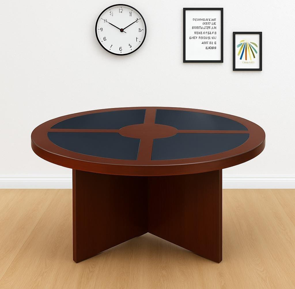 Modern Round Office Table - Meec Home Store -Furniture shop in Kenya