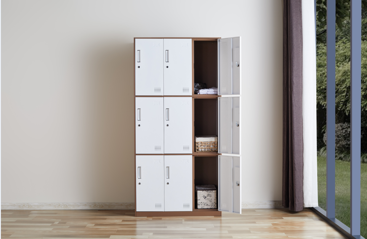 Steel 9-Locker Office Cabinet - Meec Home Store -Furniture shop in Kenya
